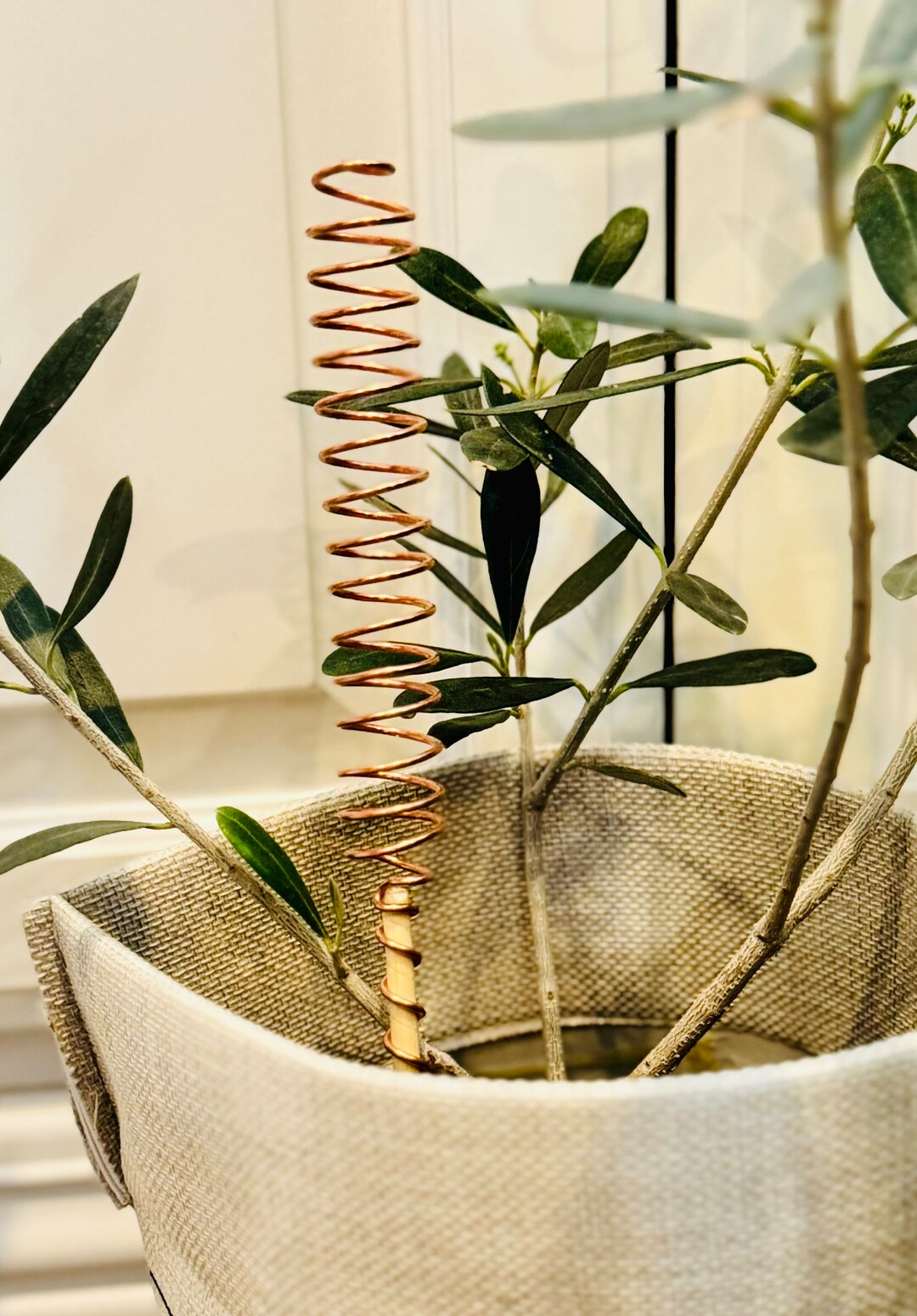 Pure Copper Electro Culture Rod, Long Thin Twist - Etsy