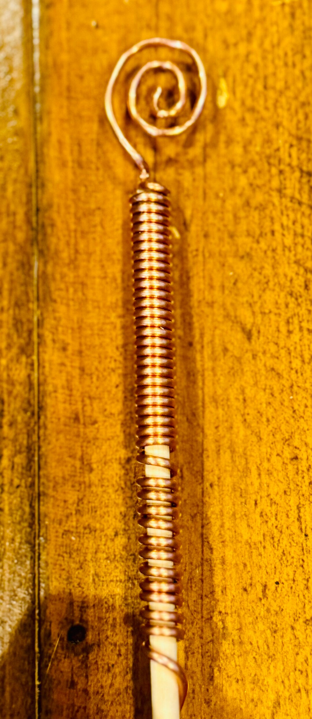 Pure Copper Spiral Rod - Electro Culture - Etsy