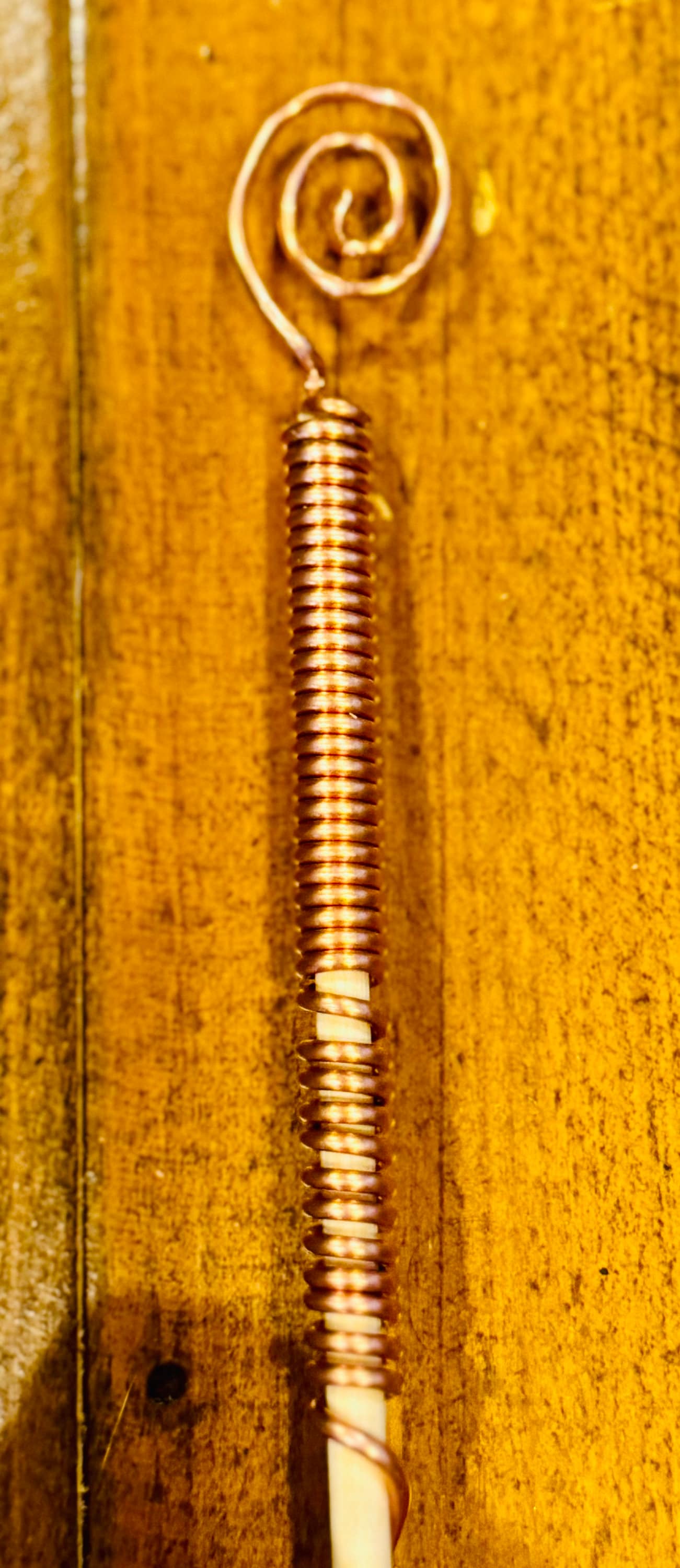 Pure Copper Spiral Rod - Electro Culture - Etsy