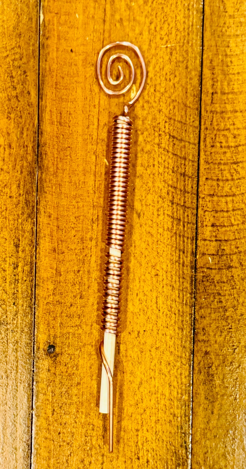 Pure Copper Spiral Rod - Electro Culture - Etsy