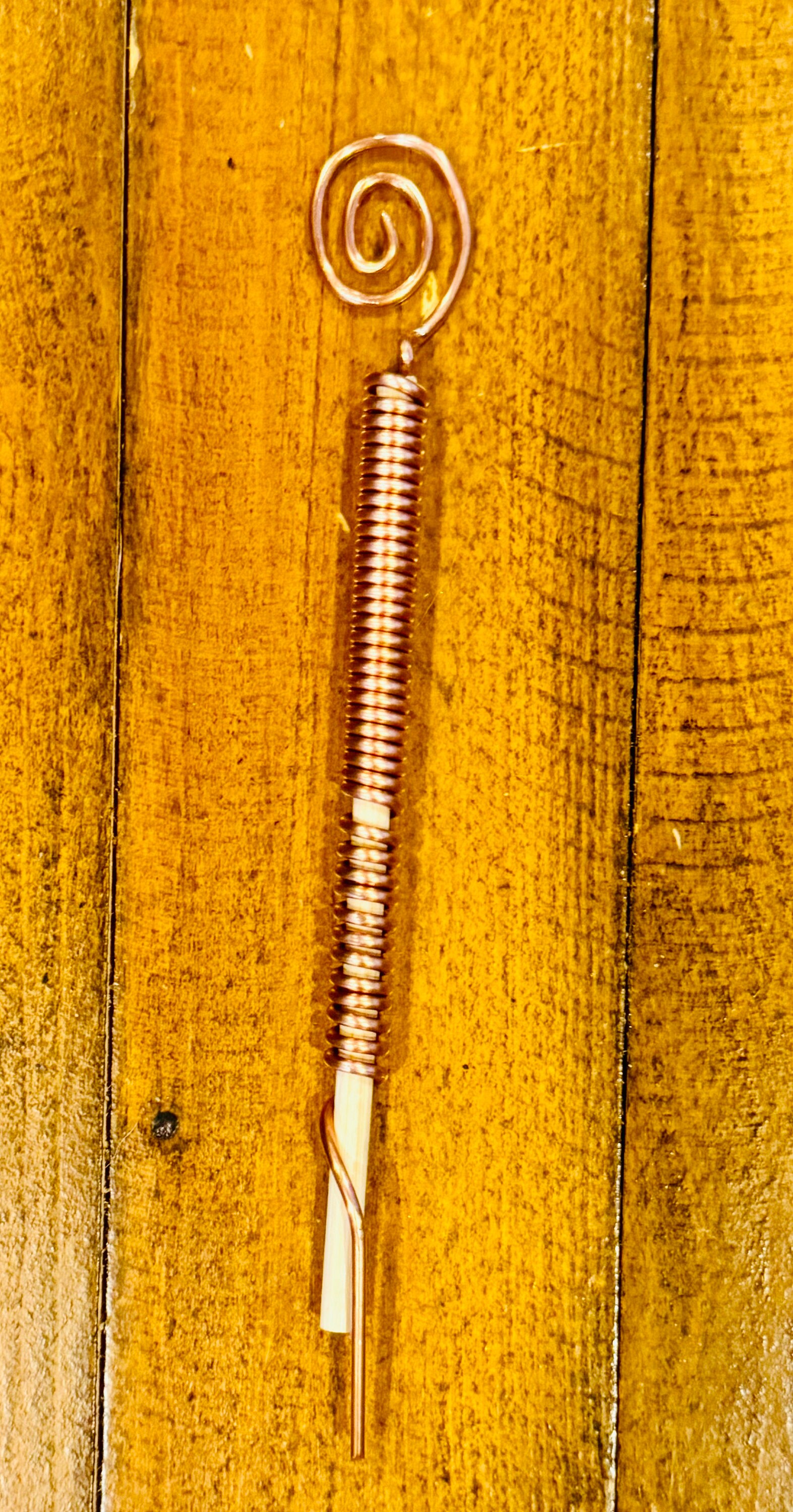 Pure Copper Spiral Rod - Electro Culture - Etsy