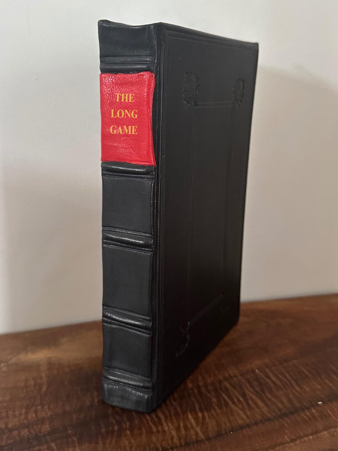 The Long Game Leather Bound Book – Rachel Reid Hardcover Rebind ...