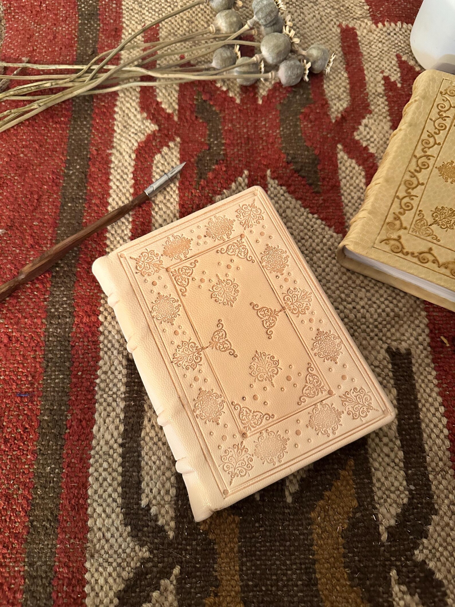 Vatican | Handmade Journal | Leather Bound Journal | 24k Gold Gilded ...