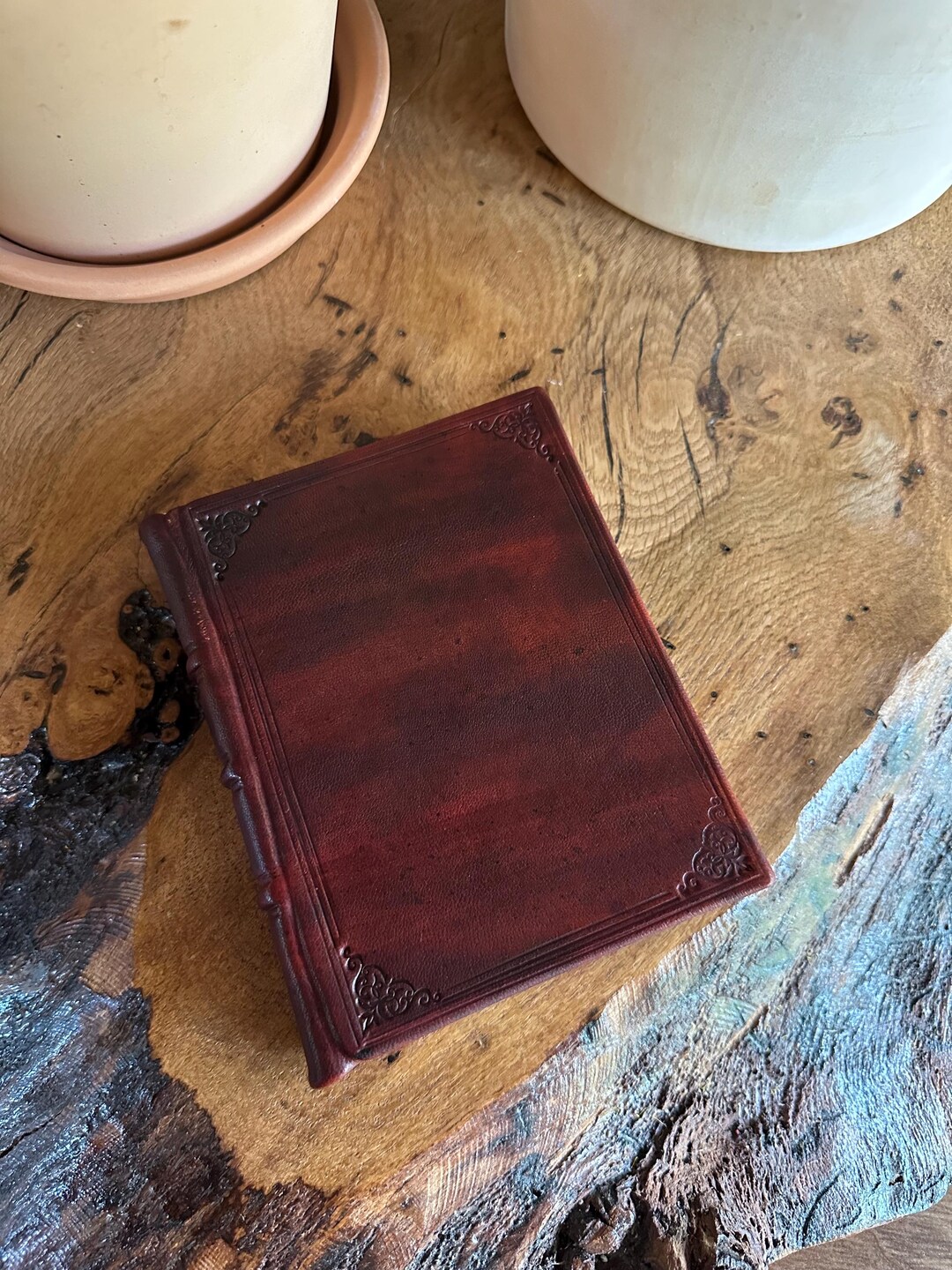 Antique Inspired Binding L Commonplace Book | Handmade Journal ...
