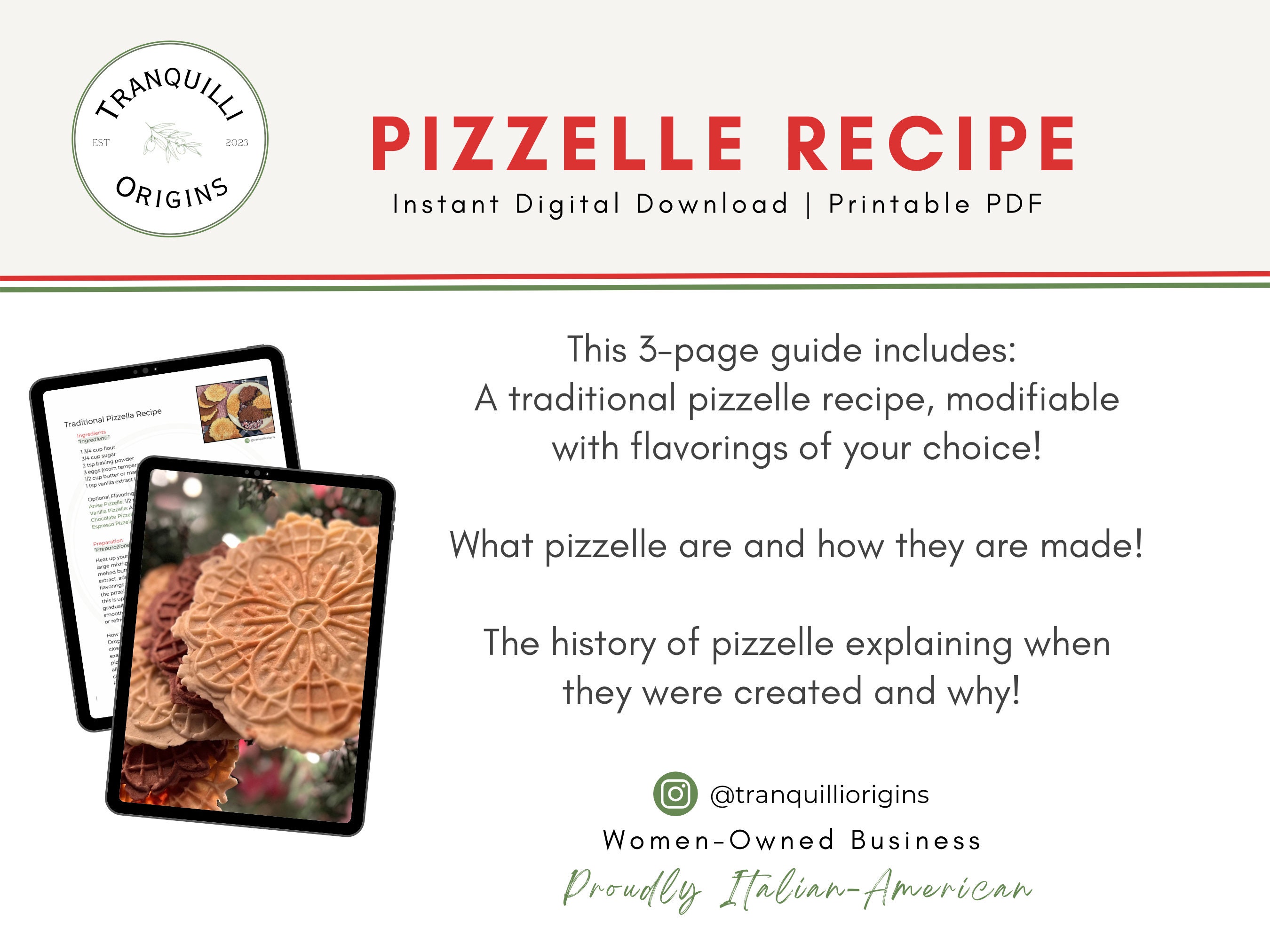 Pizzelle Recipe | A Guide Featuring the History of Pizzelle and How to ...