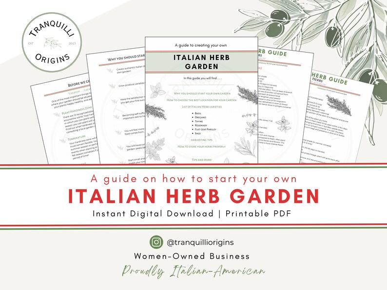 Italian Herb Garden Guide | How to Create Your Own Italian Herb Garden ...