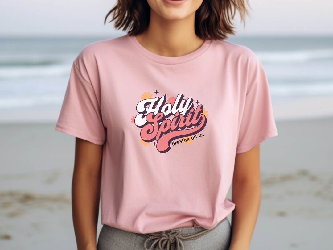 Holy Spirit T-shirt, Christian Tee, Church Shirt, Motivational Outfit ...