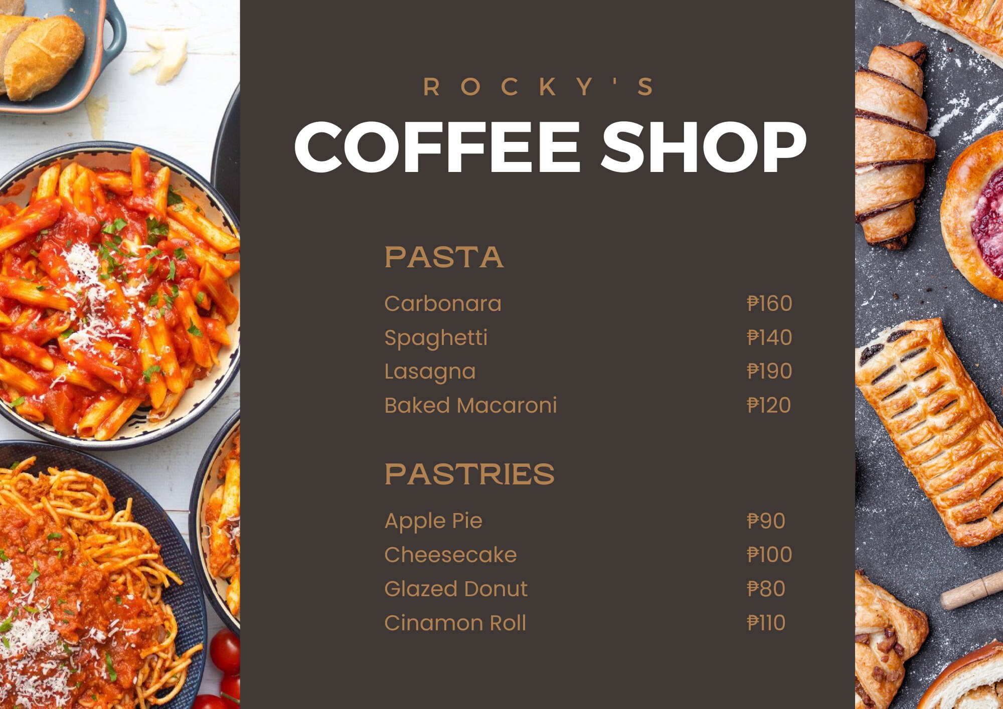 Coffee Shop Menu, Coffee Menu Board, Coffee Menu, Coffee Shop Printable ...