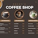 Coffee Shop Menu, Coffee Menu Board, Coffee Menu, Coffee Shop Printable ...