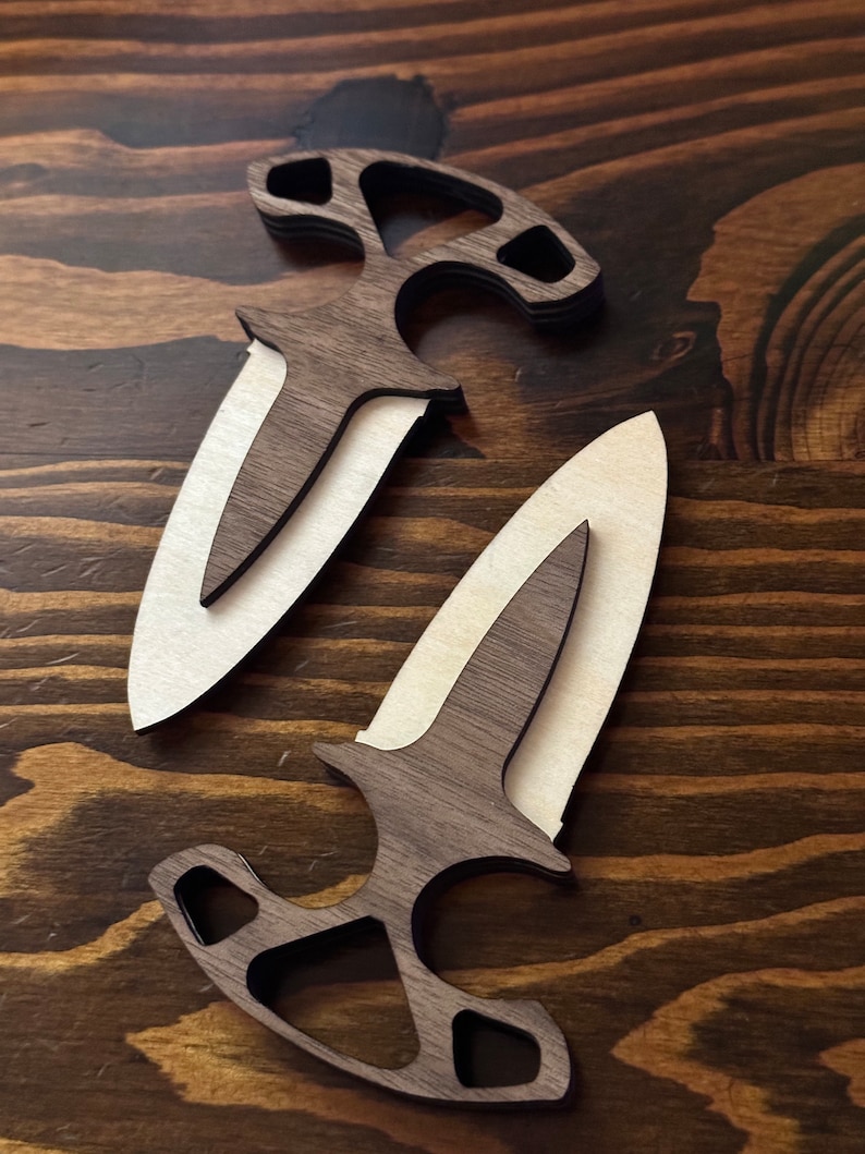 CSGO and CS2 Knives Made From Wood. (karambit, Huntsman, Skeleton Knife ...
