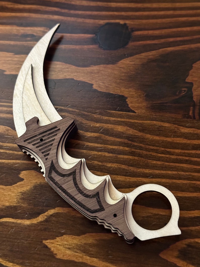 CSGO and CS2 Knives Made From Wood. (karambit, Huntsman, Skeleton Knife ...