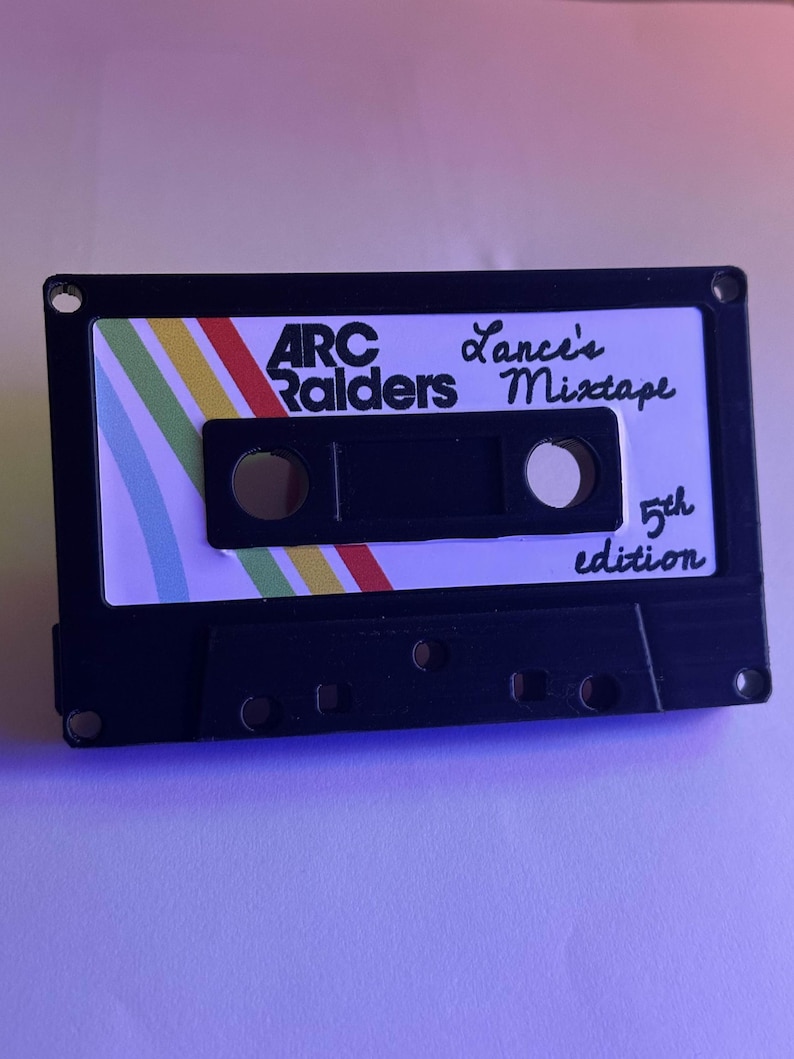 Arc Raiders Cassette Mixtape Prop (lance's Mixtape 5th Edition) - Etsy