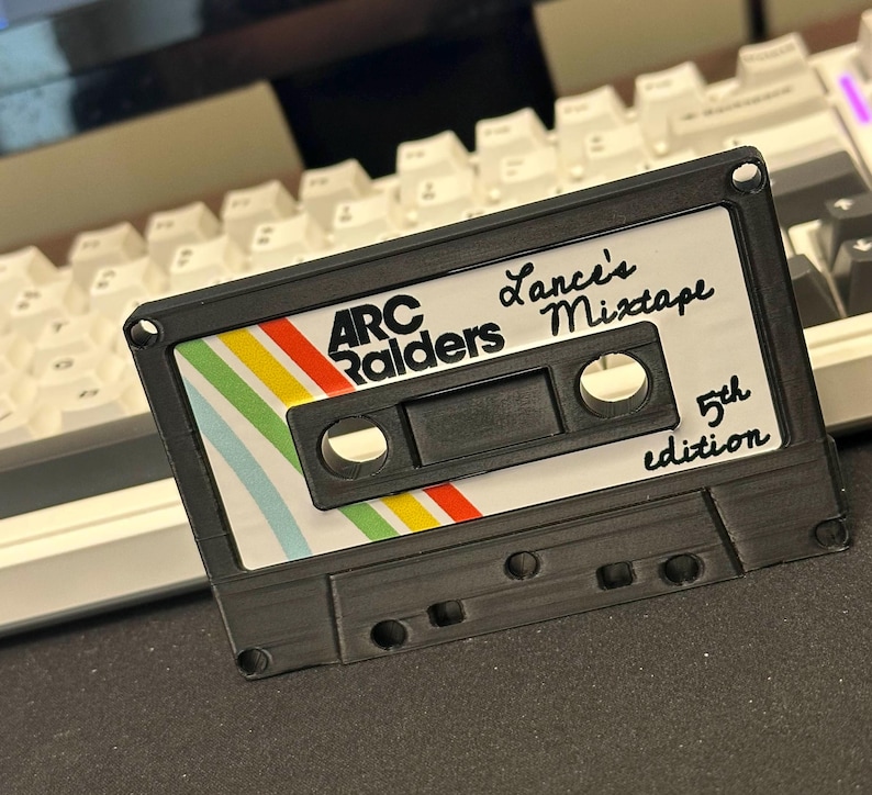 Arc Raiders Cassette Mixtape Prop (lance's Mixtape 5th Edition) - Etsy