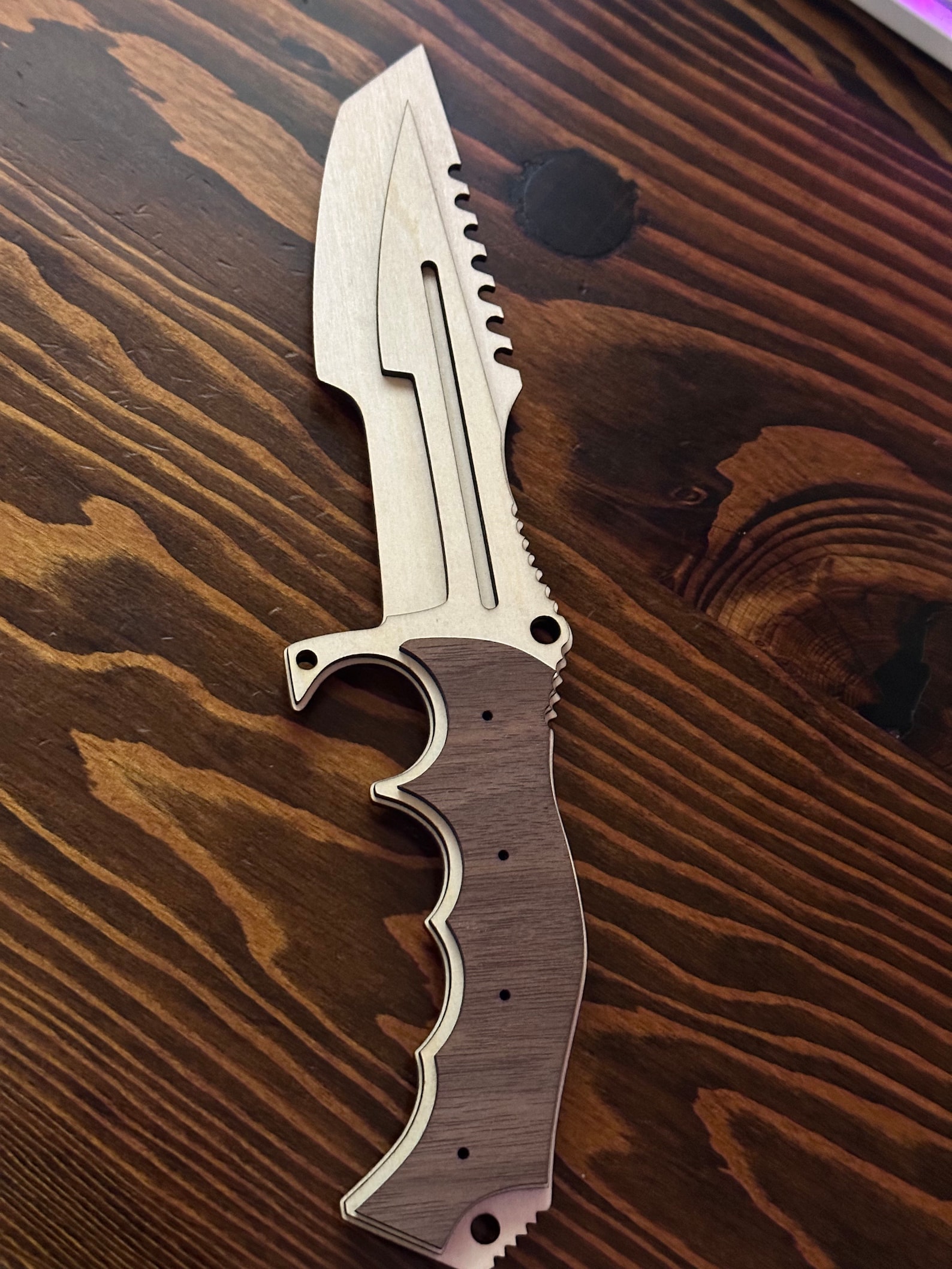 CSGO and CS2 Knives Made From Wood. (karambit, Huntsman, Skeleton Knife ...