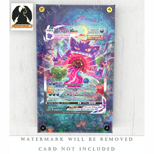 Gengar Vmax Card - Etsy