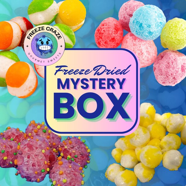 Freeze Dried Candy Mystery Box - Etsy