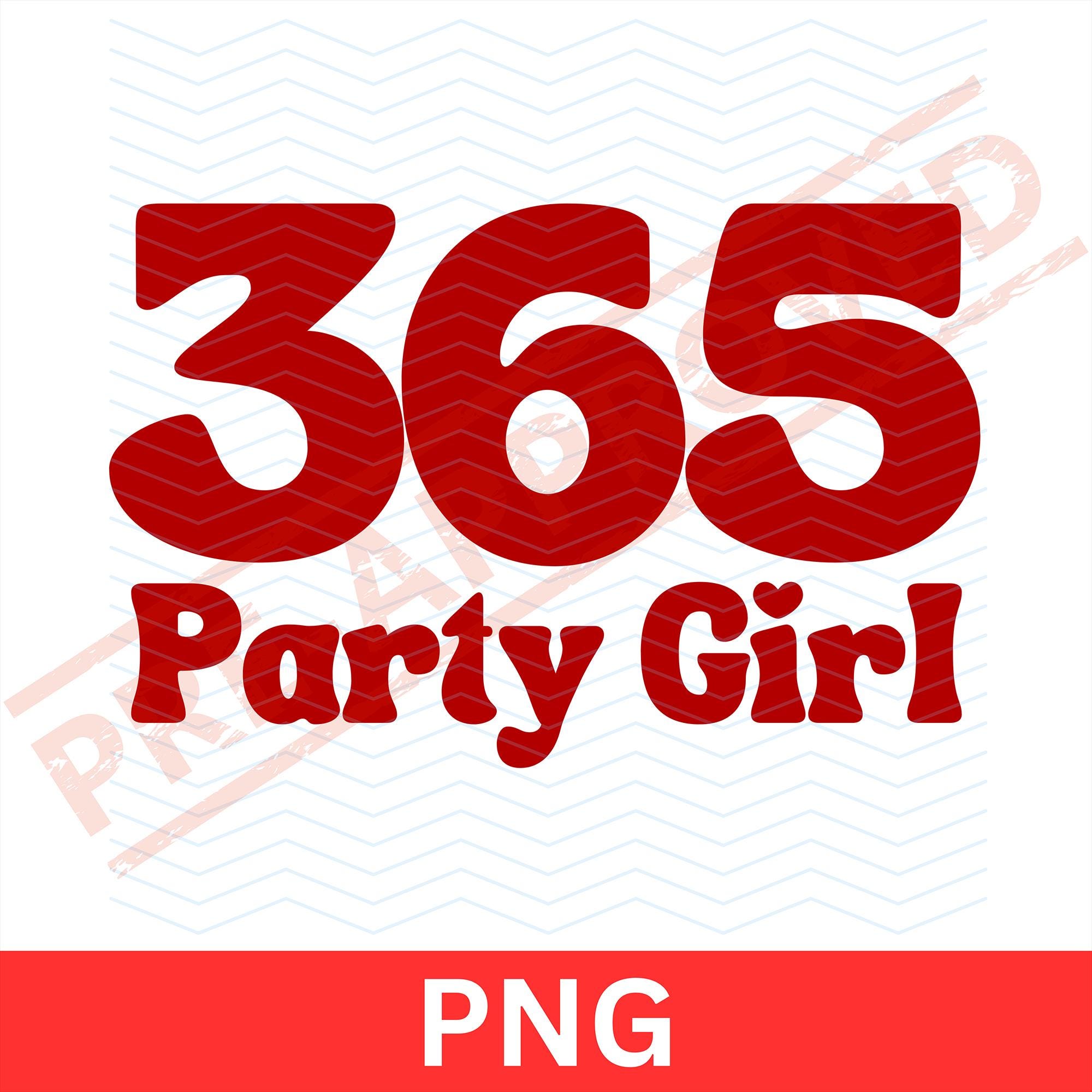365 Party Girl Baby PNG - Etsy