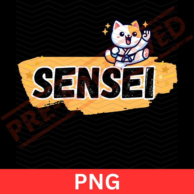 Karate Kid Martial Arts Sensei PNG - Etsy