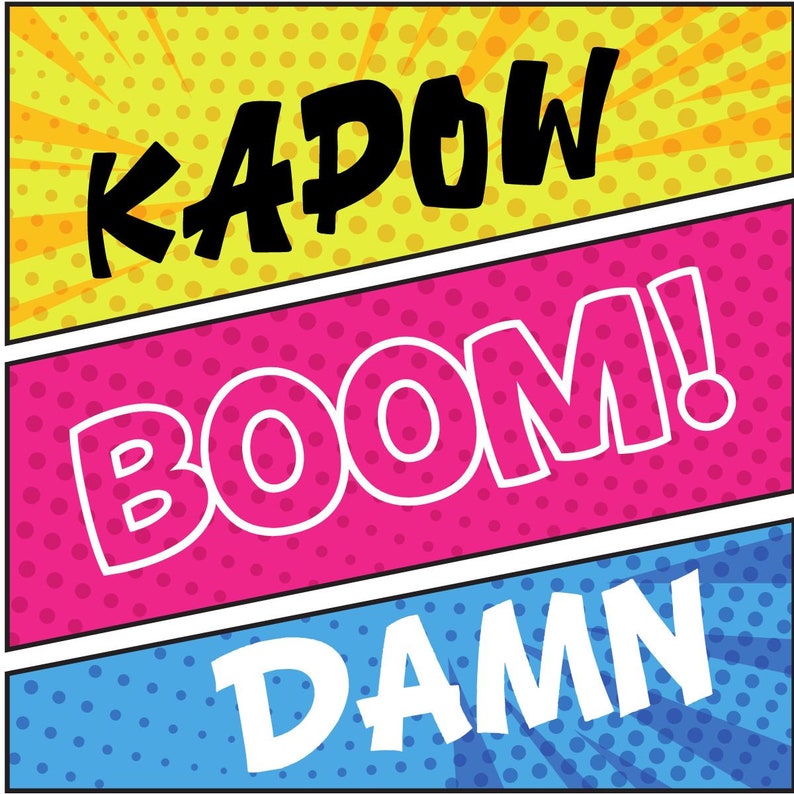 Epic Comic Font Pack: 76 Dynamic Fonts for Your Creative Projects - Etsy