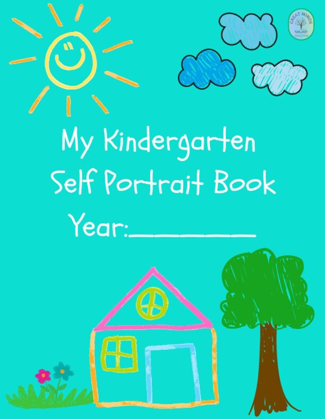Self Portrait Book- Preschool, Kindergarten, 1st Grade, Homeschooling ...