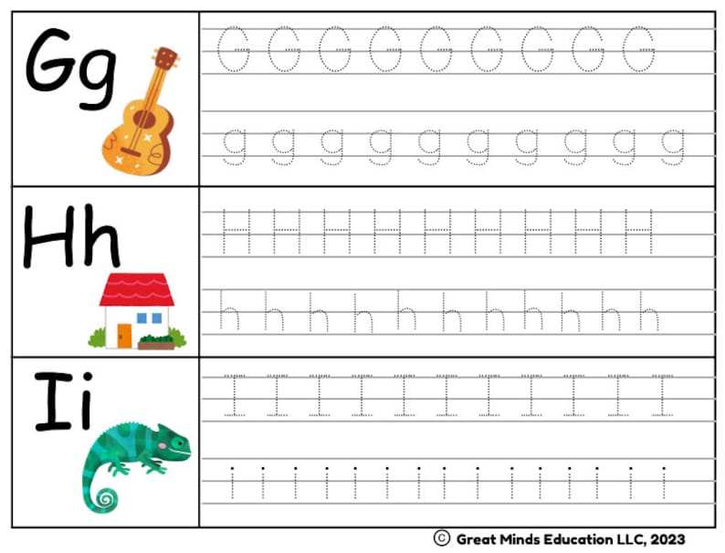 Letter Formation Practice Cards for Preschool, Kindergarten, Homeschool ...
