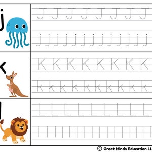 Letter Formation Practice Cards for Preschool, Kindergarten, Homeschool ...