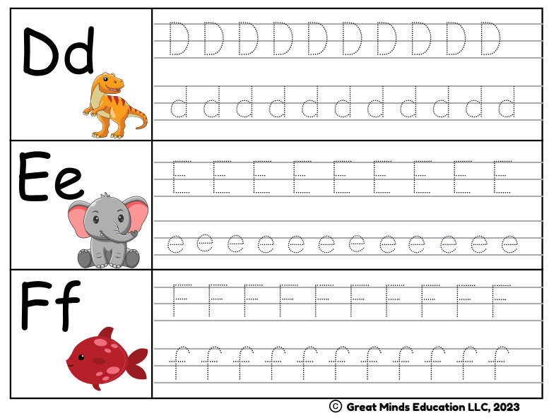 Letter Formation Practice Cards for Preschool, Kindergarten, Homeschool ...