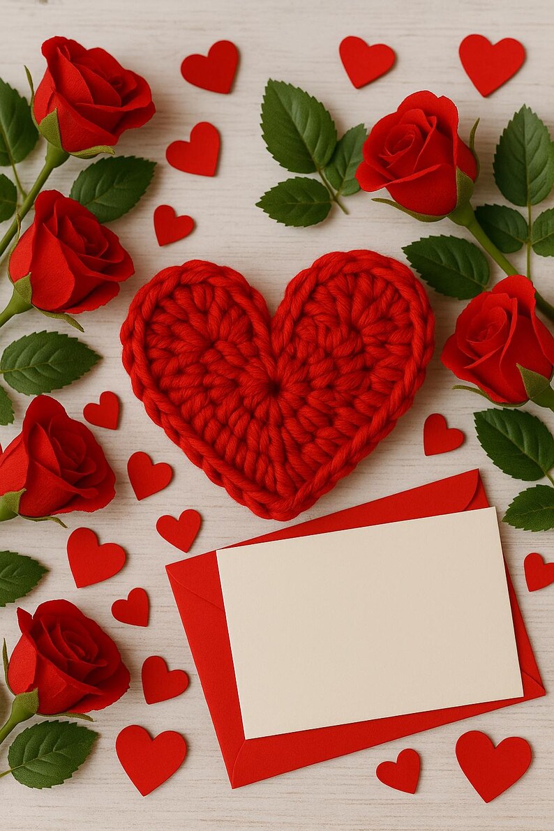 Easy Crochet Heart Pattern | Beginner-friendly PDF Tutorial | Quick ...