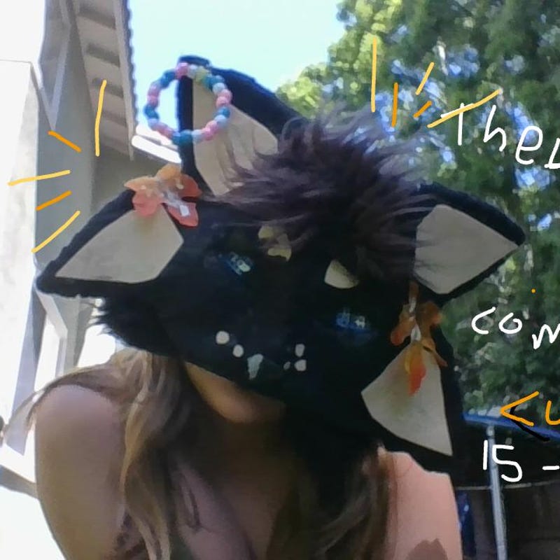 Therian Gear Mask Fox - Etsy