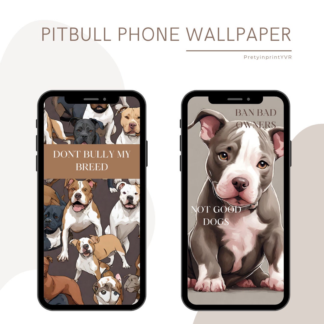 PITBULL SUPPORT WALLPAPER|| Dont Bully My Breed|| Ban Bad Owners Not ...