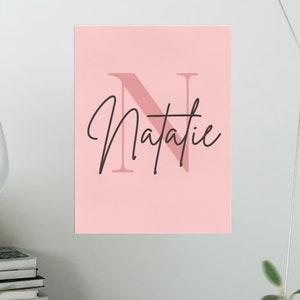 WALL NAME TEMPLATE|| Customizable Wall Art|| Name for Wall|| Baby Name ...