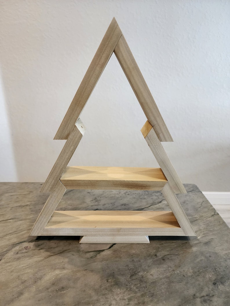 Handmade Hardwood Christmas Tree - Etsy