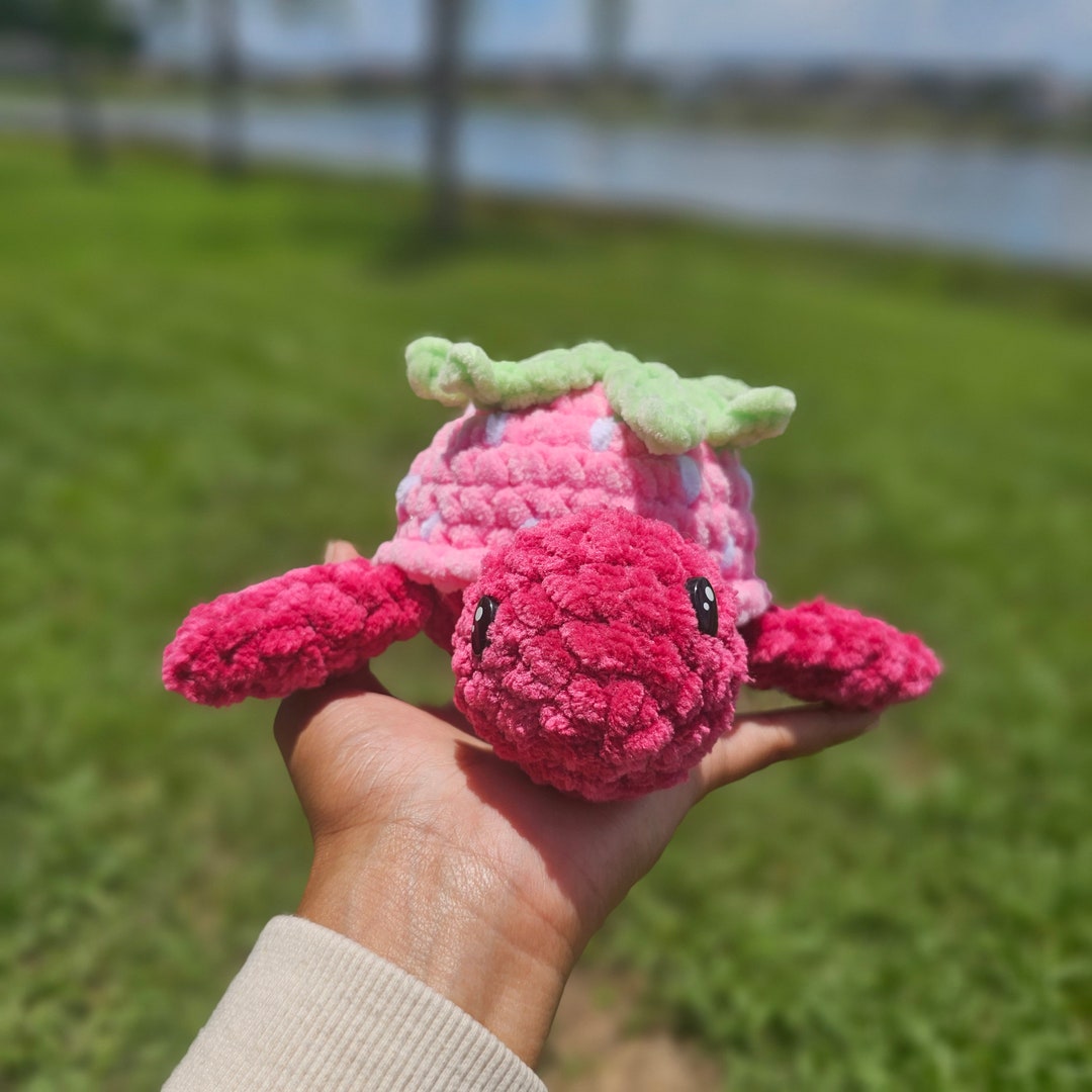 Strawberry Turtle - Etsy