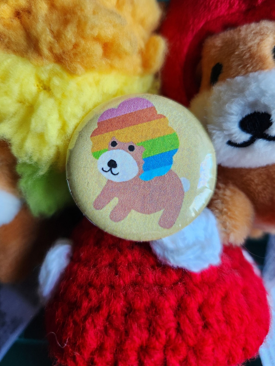 Afro Ken Button - Etsy