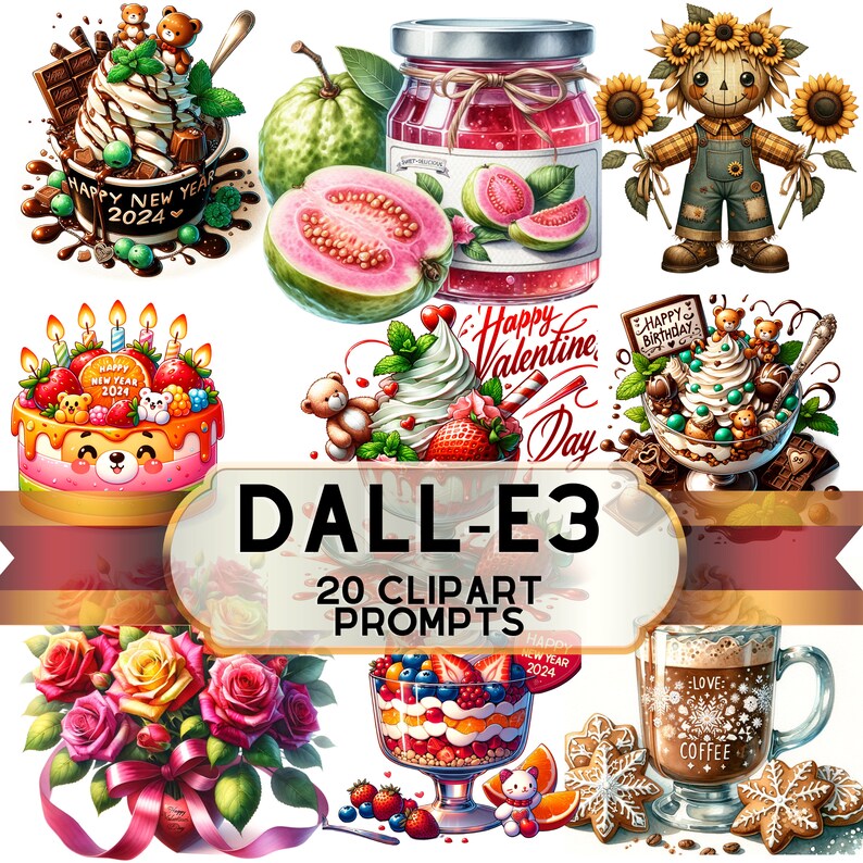 Dall-e3 & Chatgpt V4, Prompt Dall-e3e, 20 Sample Prompts With ...