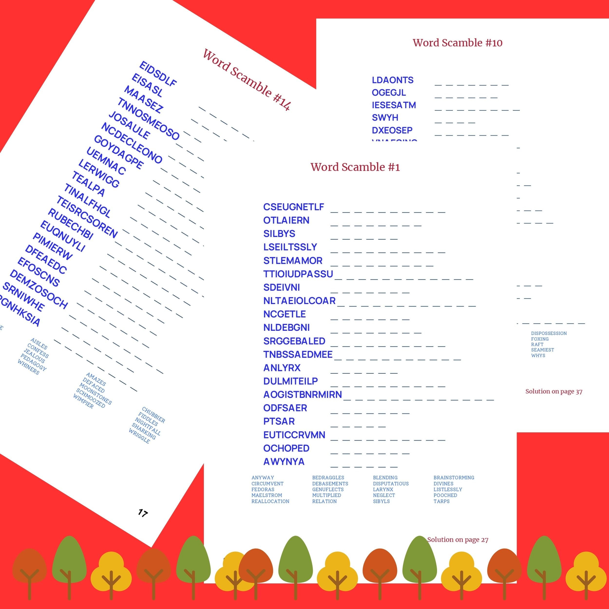 Word Scramble Game Printable Printable Games Games For Kids Games