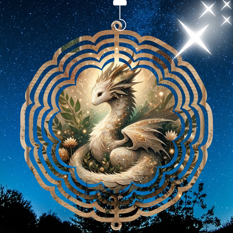 Dragon Wind Spinner Sublimation Design, Instant Download, PNG File ...
