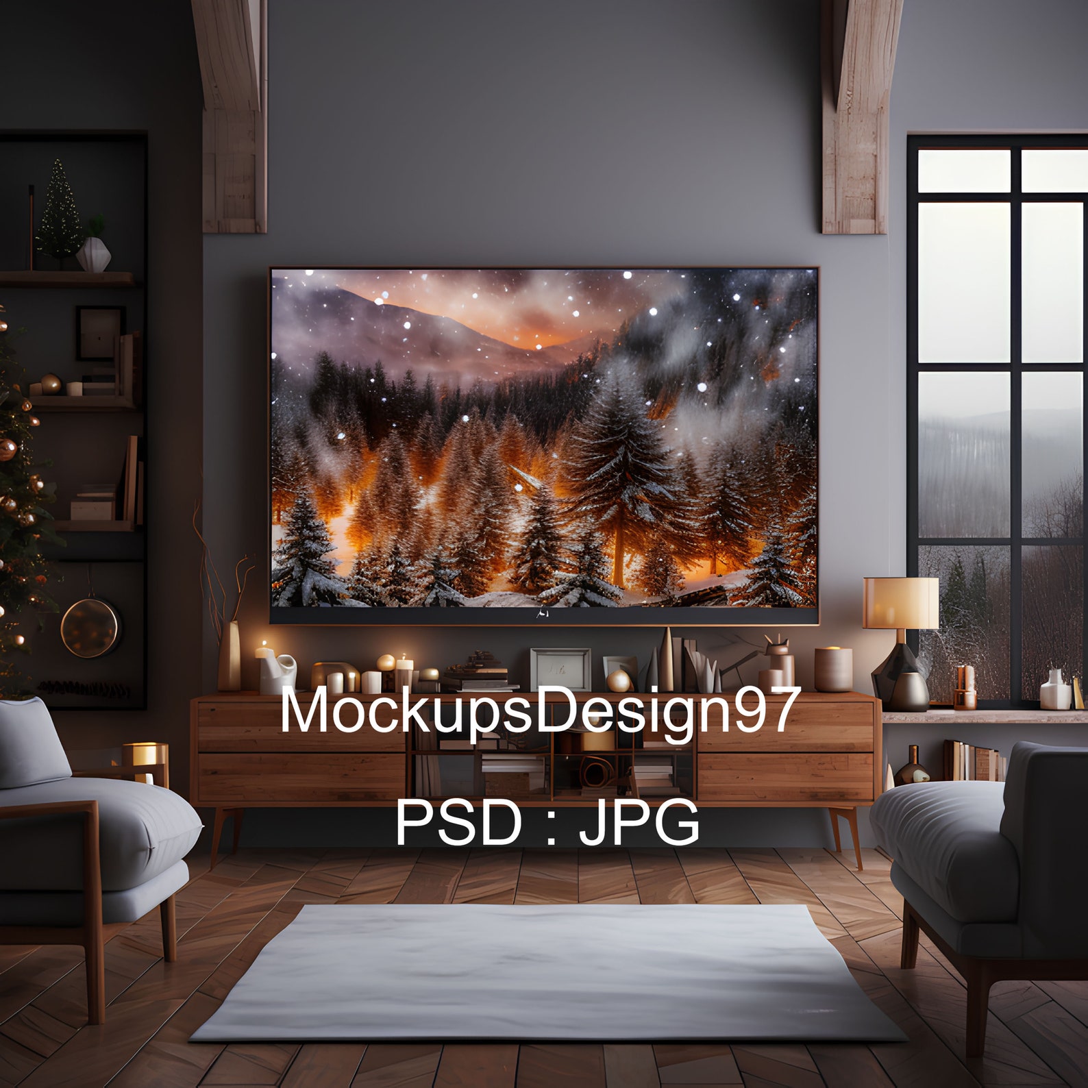 Frame TV Mockup Design Bundlewarm Neutral Style Mock up - Etsy