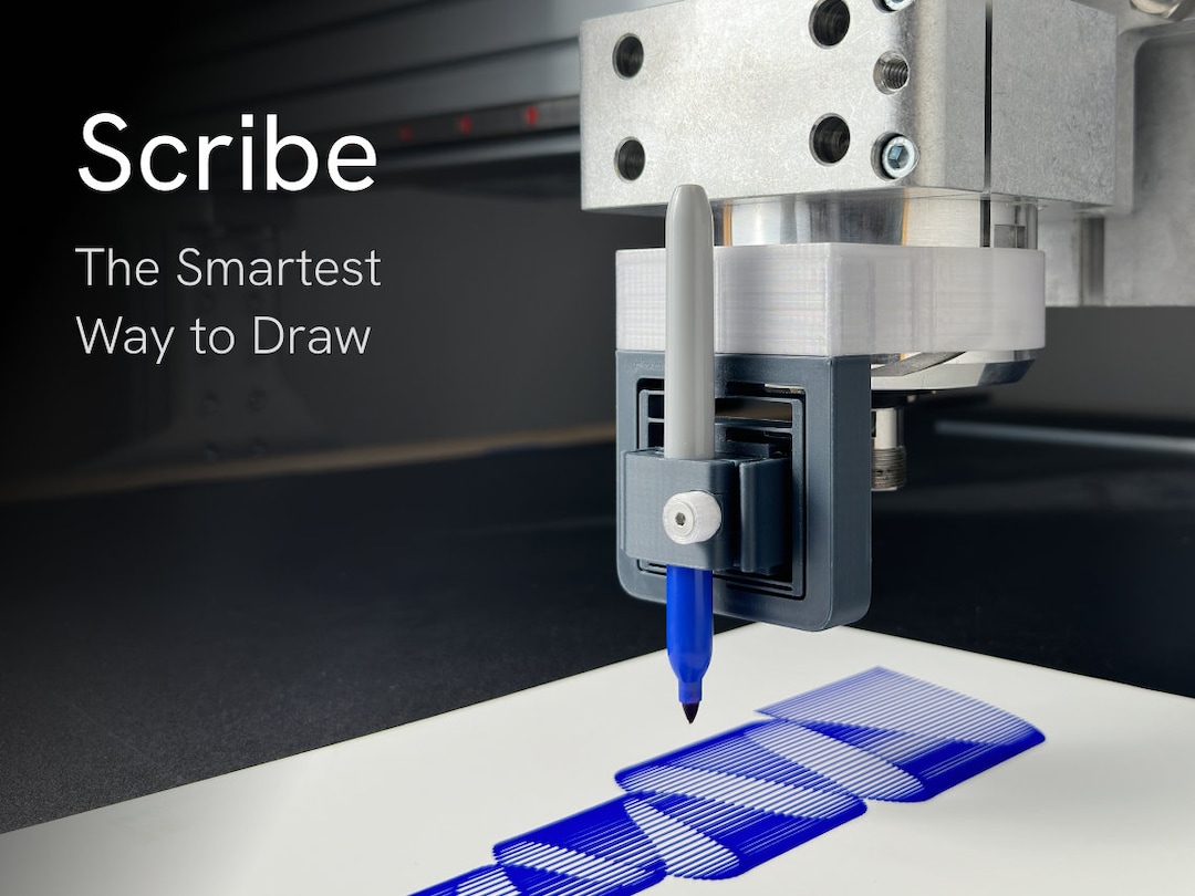 Scribe - CNC Pen Holder - Etsy