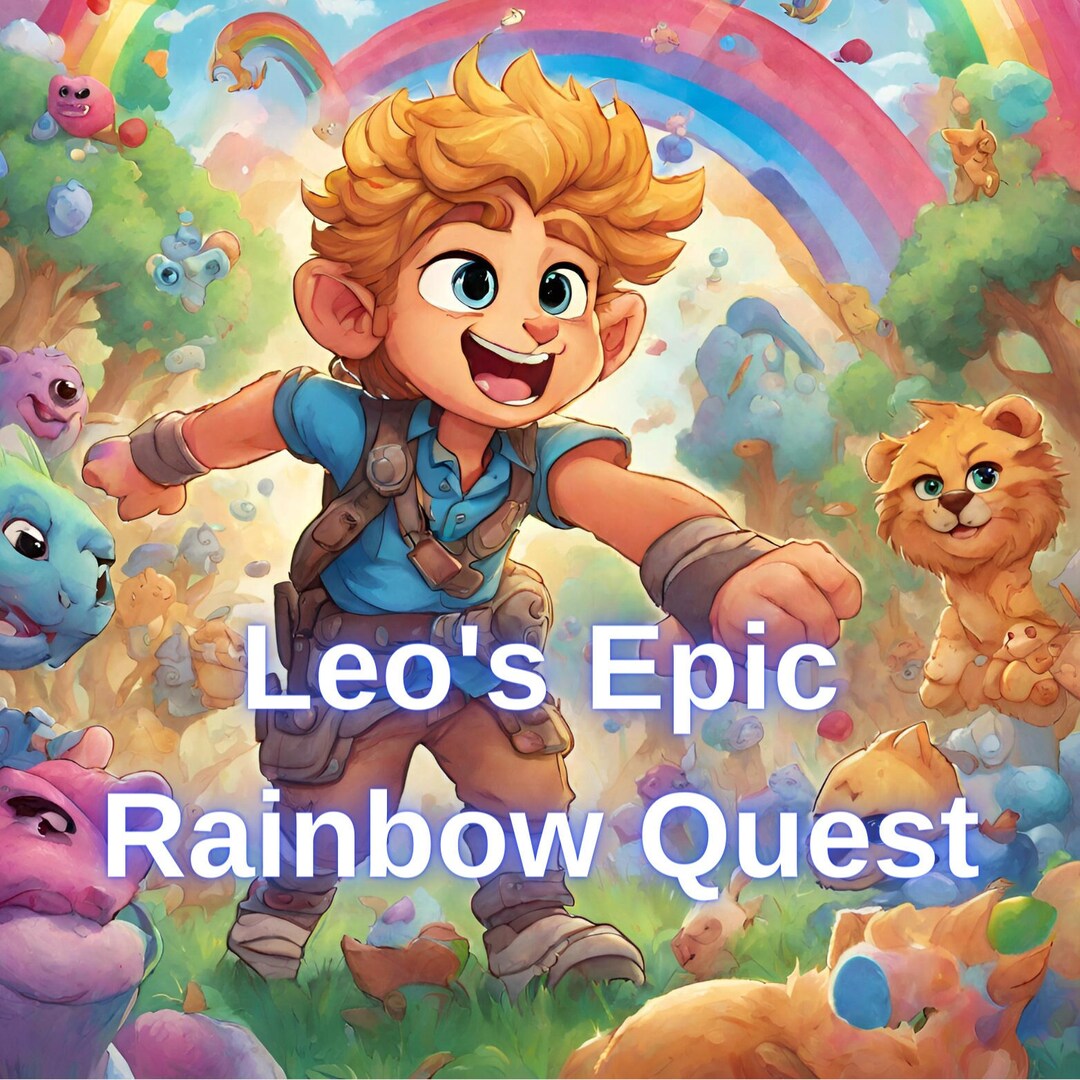 Leo's Epic Rainbow Quest - Etsy