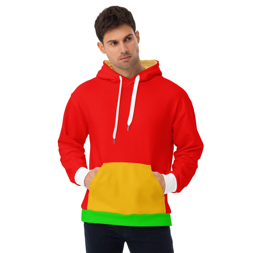 Knuckles the Echidna Sonic the Hedgehog Inspired Color Palette Unisex ...