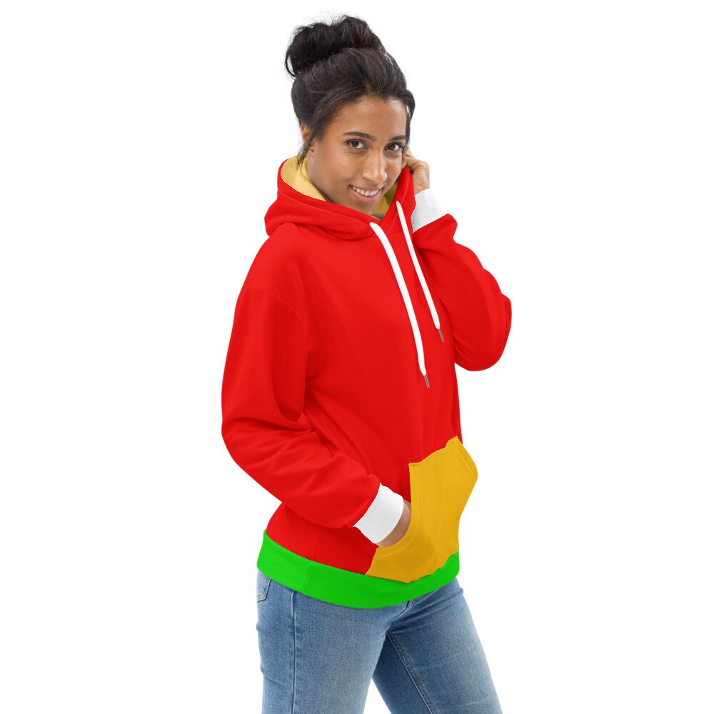 Knuckles the Echidna Sonic the Hedgehog Inspired Color Palette Unisex ...