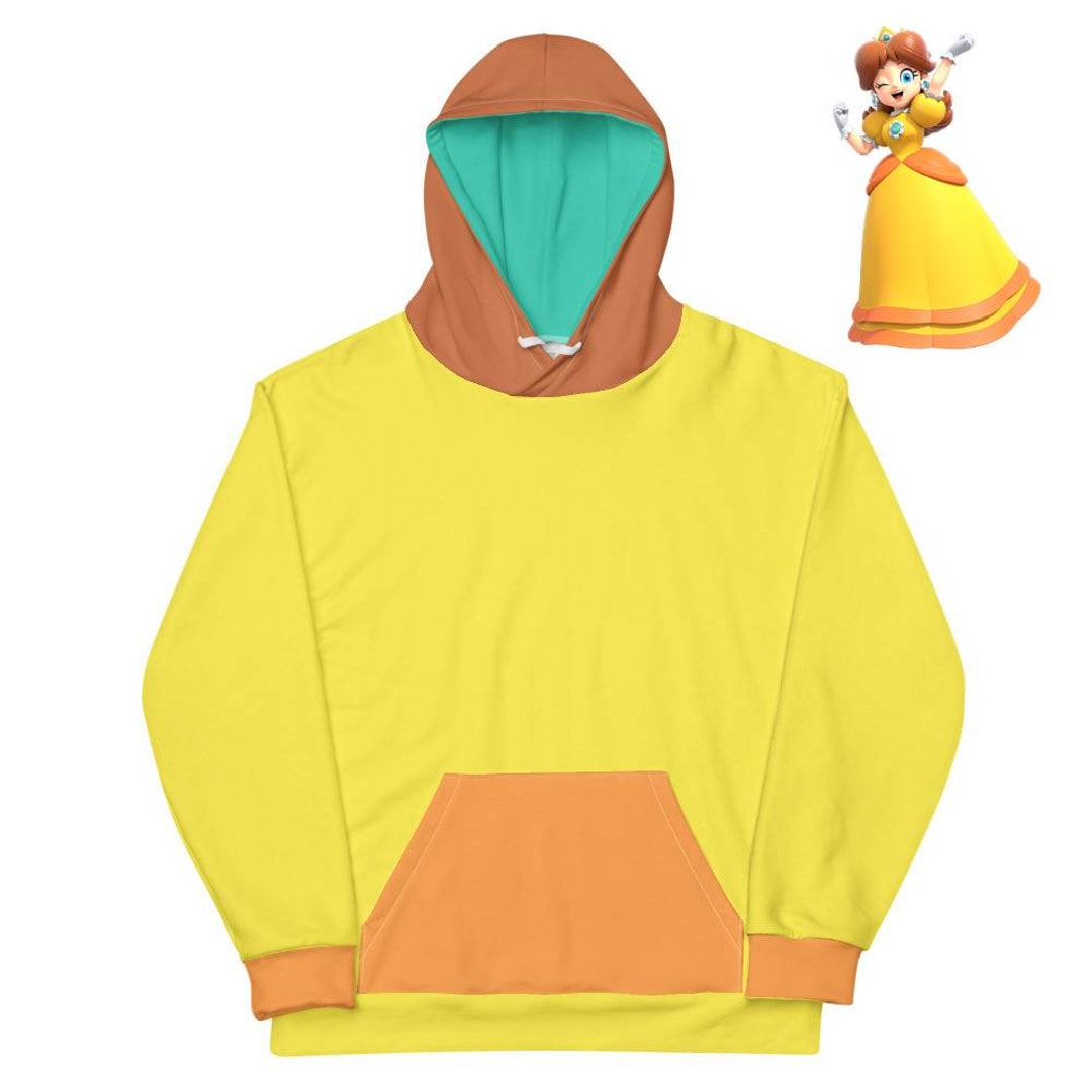 Princess Daisy Super Mario Inspired Color Palette Unisex Hoodie - Etsy
