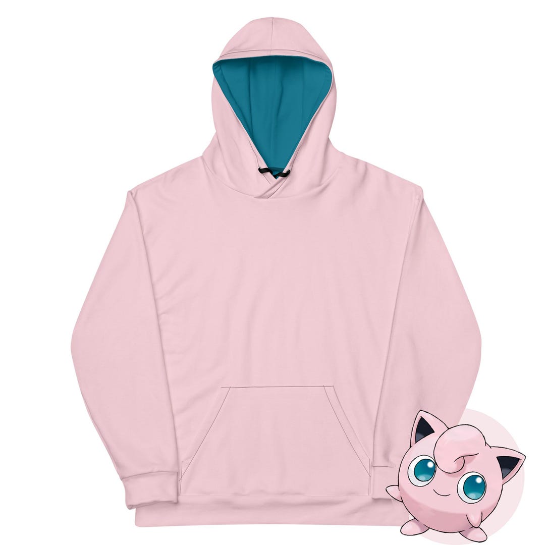 Jigglypuff Pokemon 0039 Inspired Color Palette Unisex Hoodie - Etsy