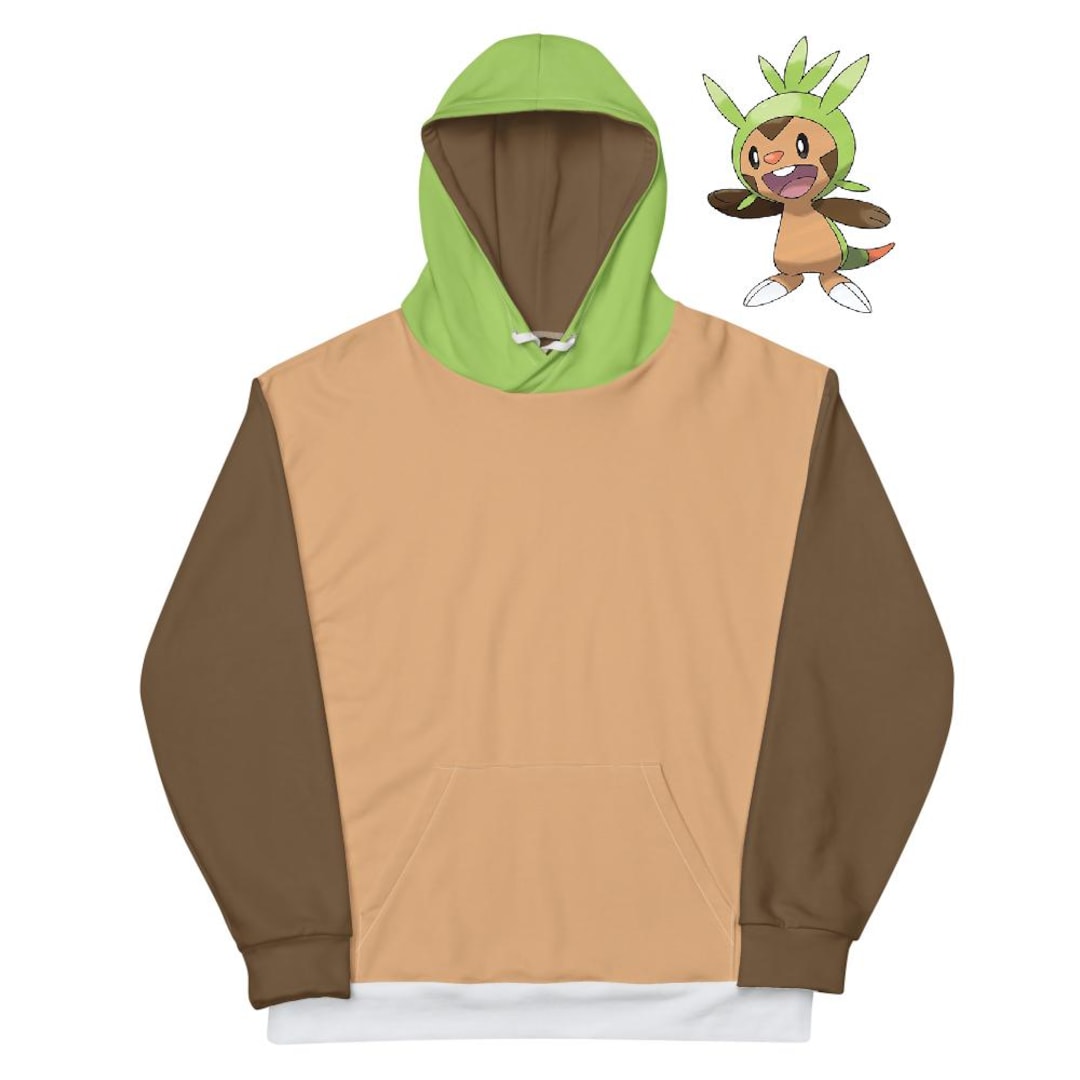 Chespin Pokémon 0650 Inspired Color Palette Unisex Hoodie - Etsy