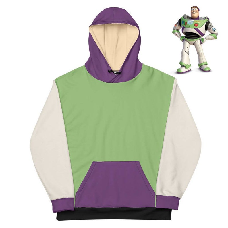 Buzz Lightyear Toy Story Inspired Color Palette Unisex Hoodie - Etsy
