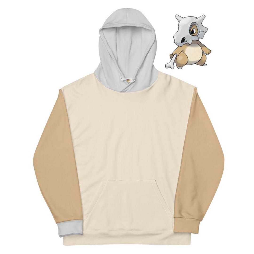 Cubone Pokémon 0104 Inspired Color Palette Unisex Hoodie - Etsy