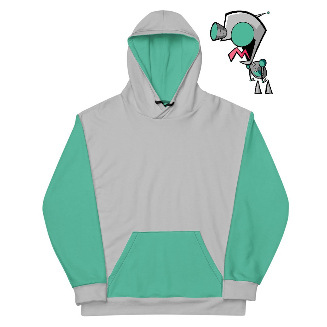 Gir Invader Zim Inspired Color Palette Unisex Hoodie - Etsy