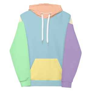Pastel Paradise Original Color Palette Unisex Hoodie - Etsy