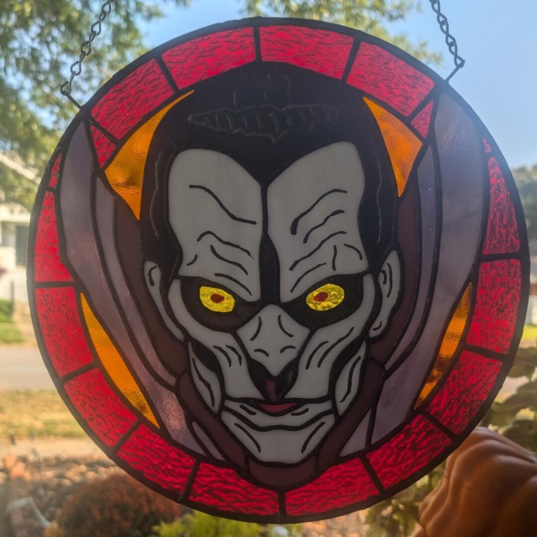 Vampire Stained Glass - Etsy